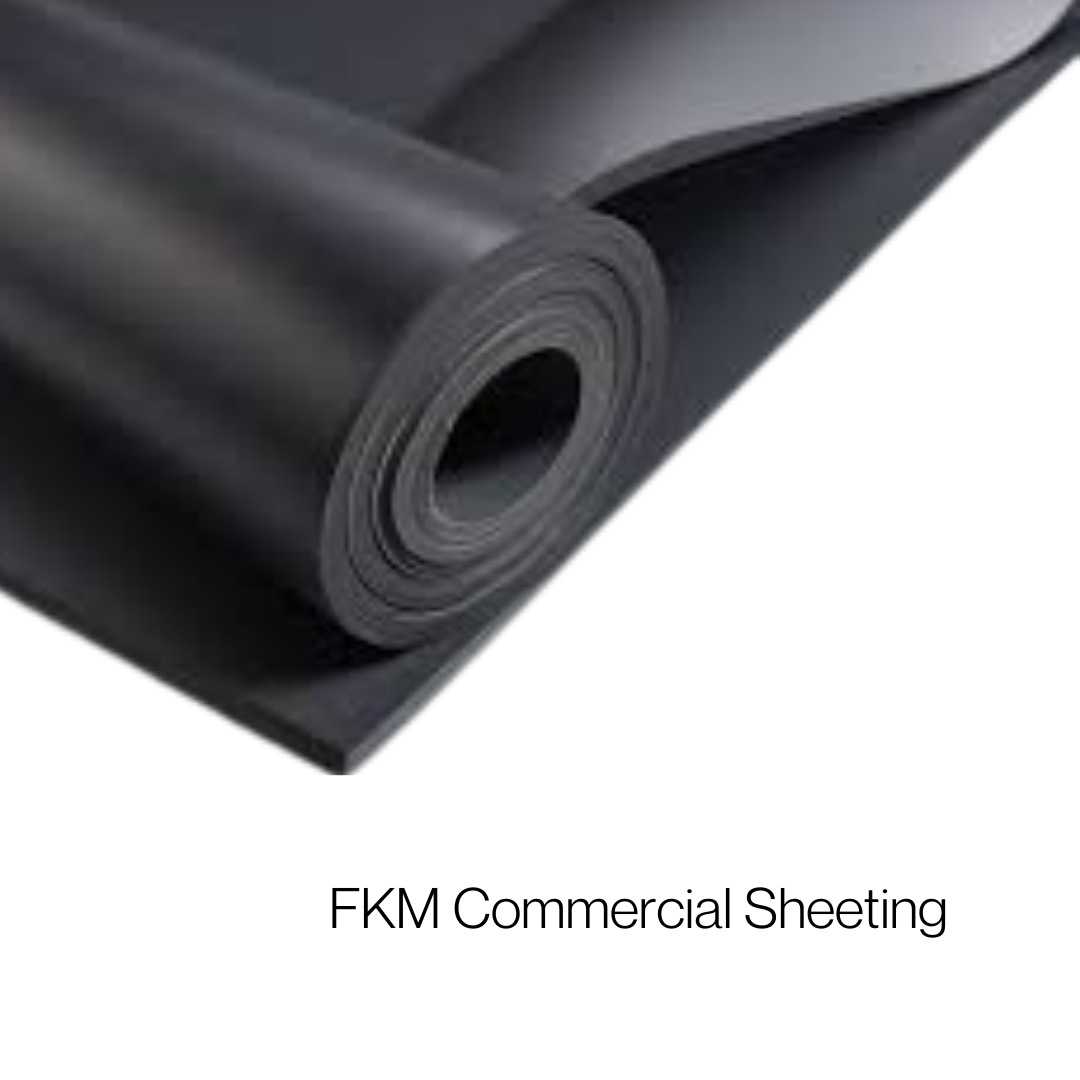 FKM Fluoroelastomer Commercial Rubber Sheet – Viton® Alternative | 120 ...