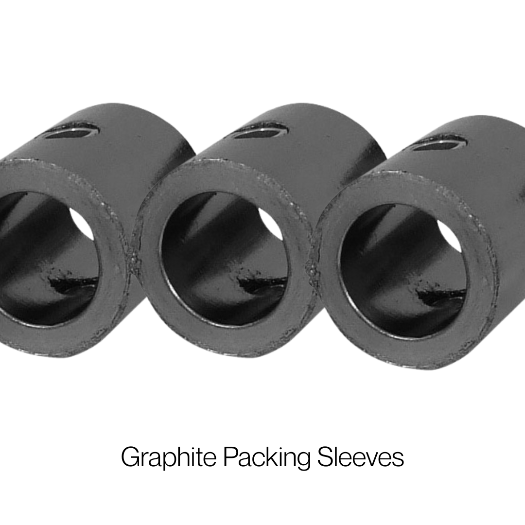 Graphite Packing Sleeves – High Purity Valve Sealing (99.5% Graphite ...